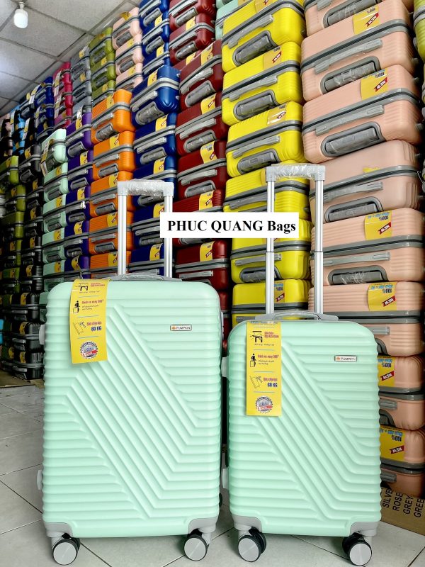 Vali nhựa ABS màu Xanh Ngọc 20 + 24 inch - Phúc Quang